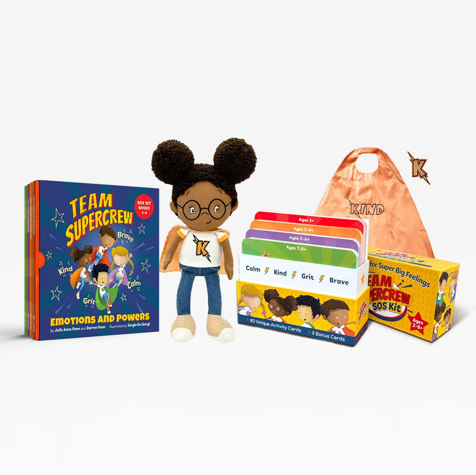 Team Supercrew | Emotional learning and big-emotion support (ages 2–8)