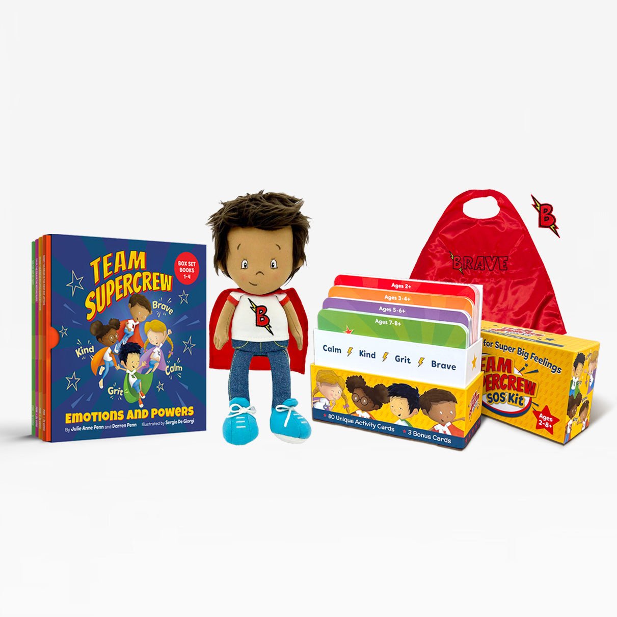 Team Supercrew | Emotional learning and big-emotion support (ages 2–8)