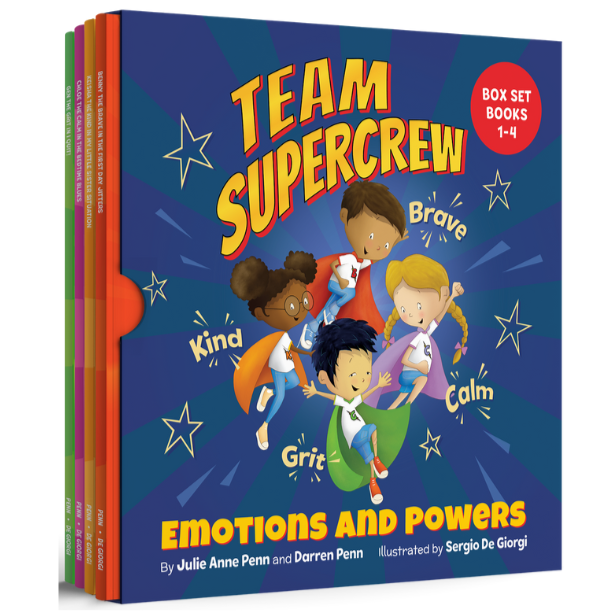 Team Supercrew - Emotions and Powers - 4 Book Box Set