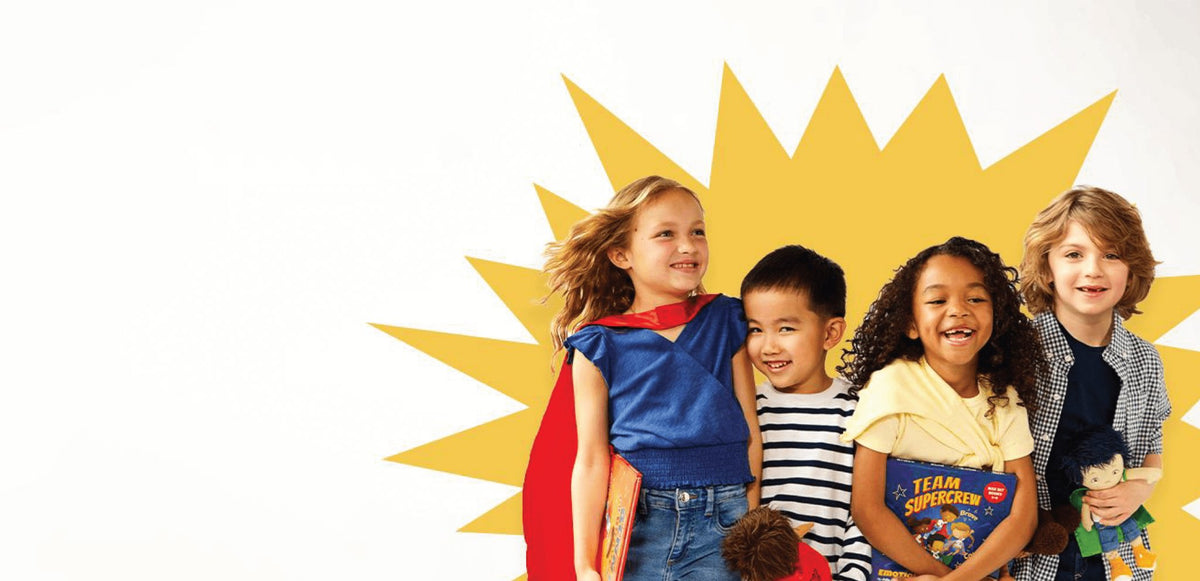 Team Supercrew | Emotional learning and big-emotion support (ages 2–8)