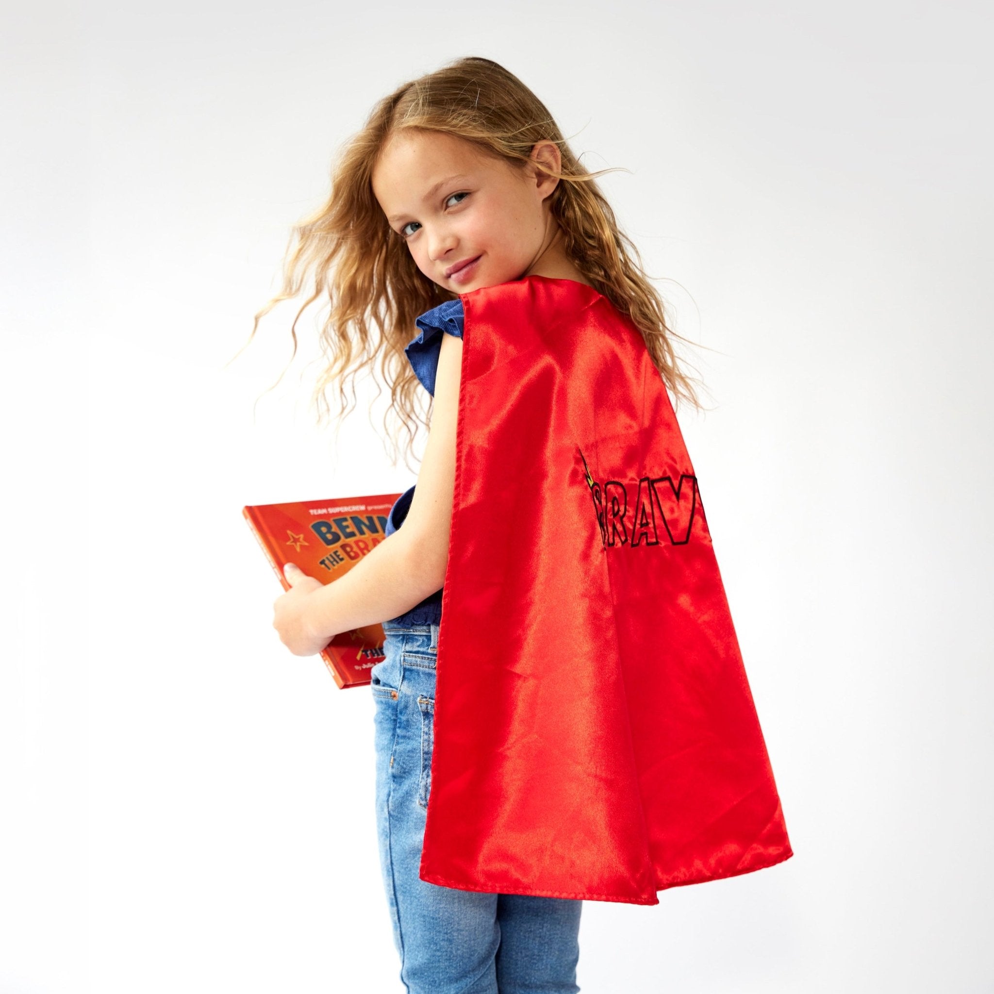 Kids' Brave Cape and Badge – Team Supercrew