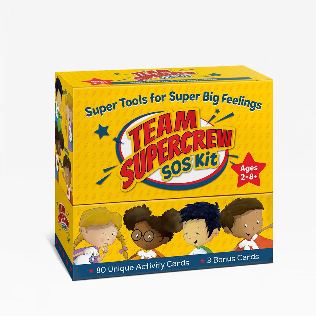 Team Supercrew | Emotional learning and big-emotion support (ages 2–8)